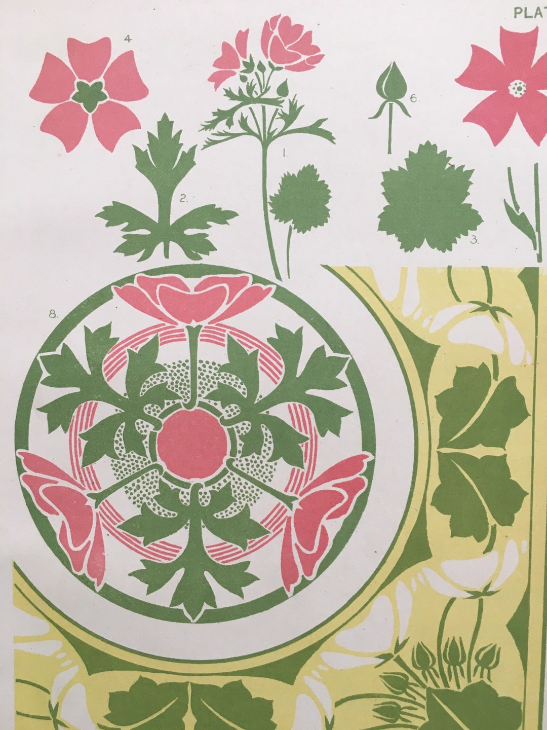 1903 ART NOUVEAU MARSHMALLOW Print - Art Nouveau Wall Art - Art Nouveau ...