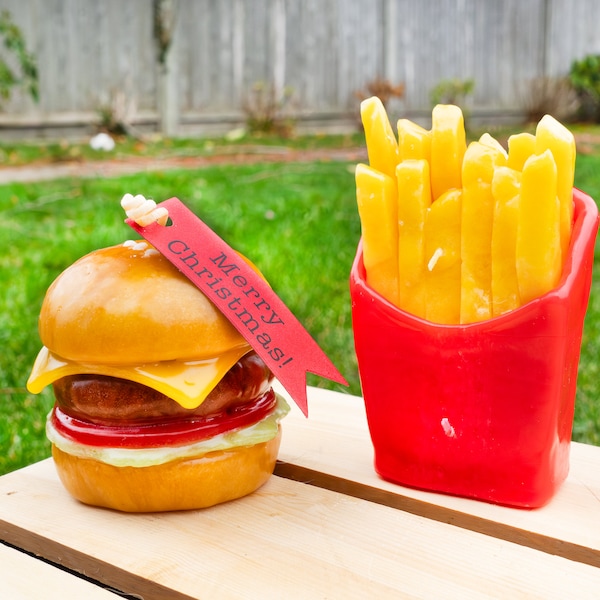 Unique Candles Burger - Etsy