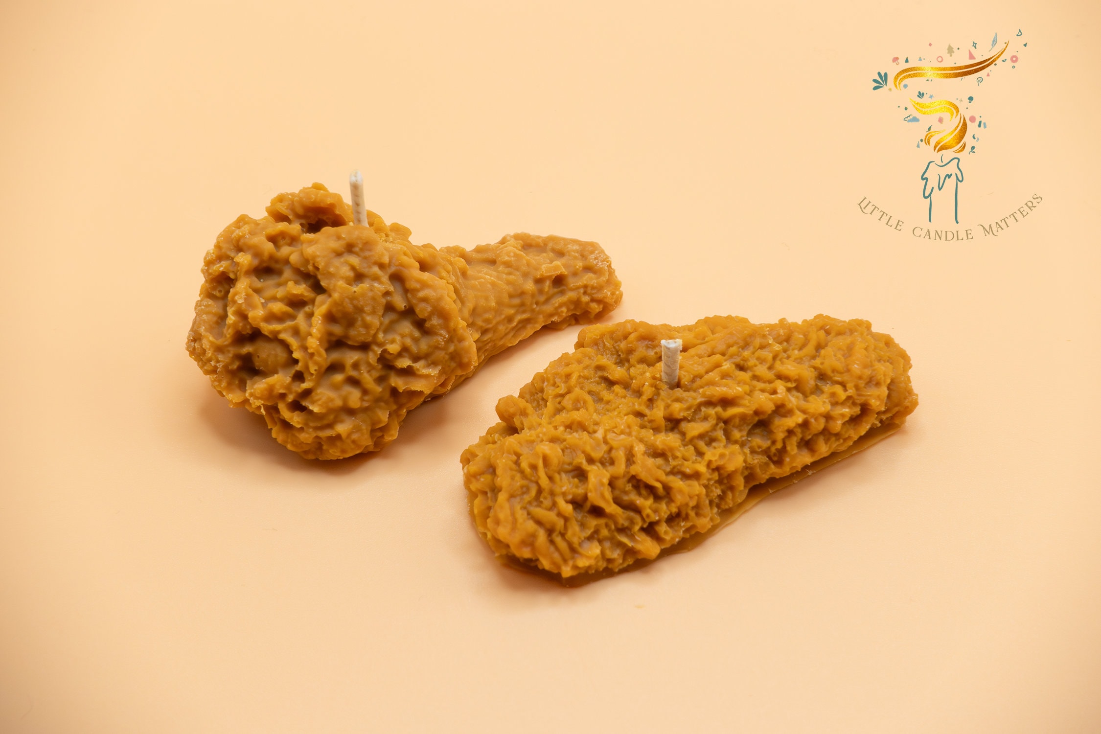 Fried Chicken Wing Soywax Candle Set – Funny Food Candle Gift - Etsy