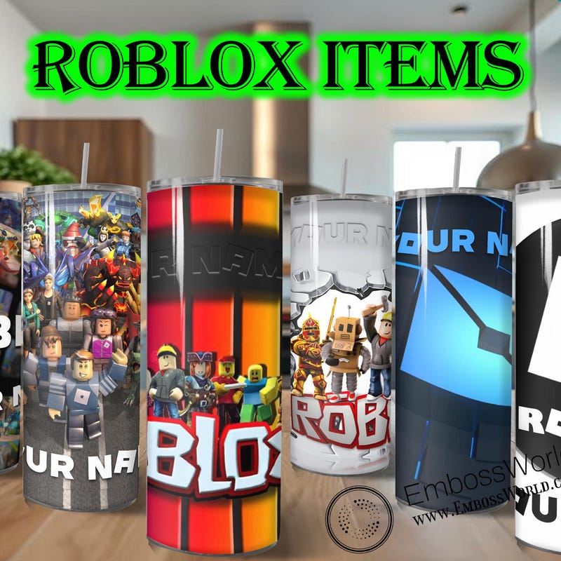 Roblox Drink Tumbler - Etsy UK