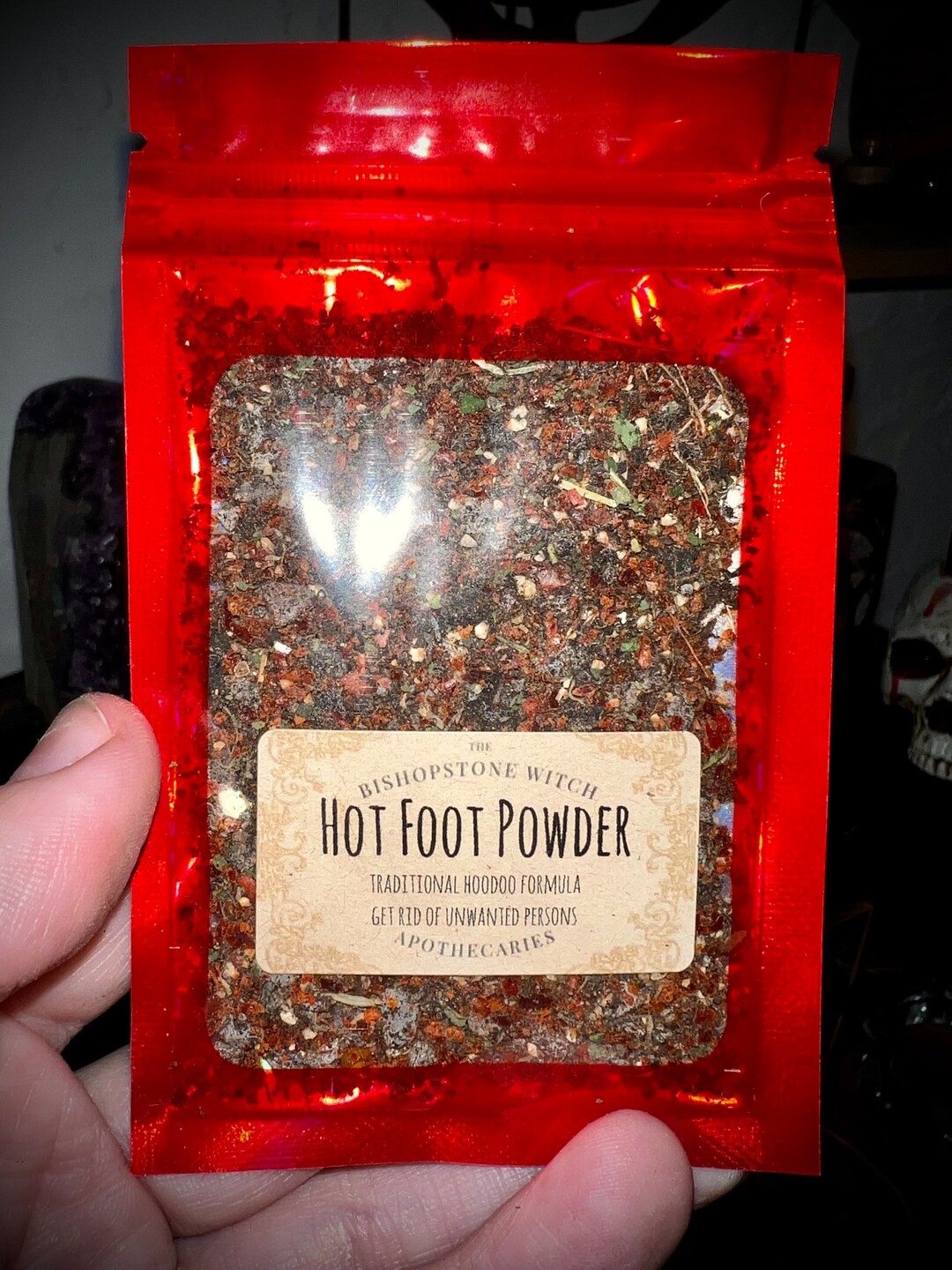 HOT FOOT POWDER - Traditional Hoodoo Formula - Banishing and Protection ...
