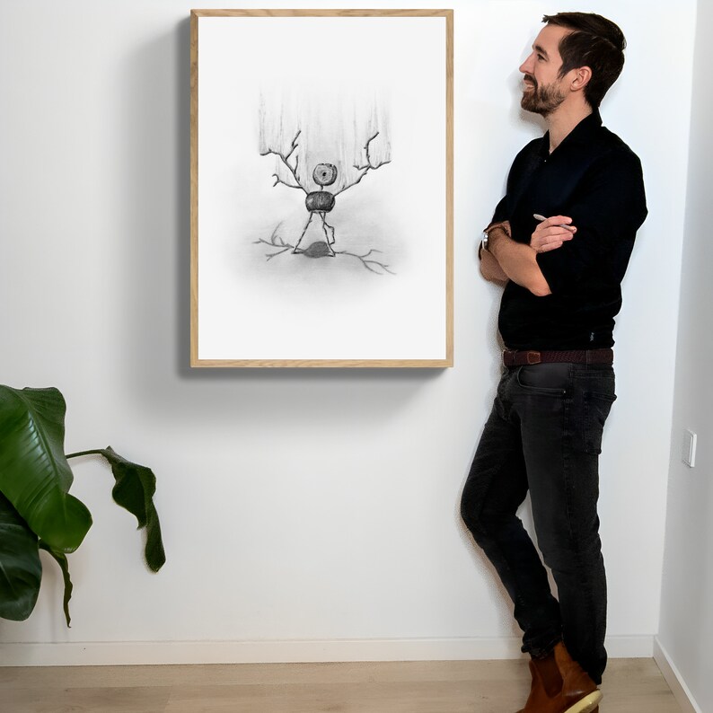 THE CHESTNUT MAN Hand Drawn by Award-winning Artist - Etsy