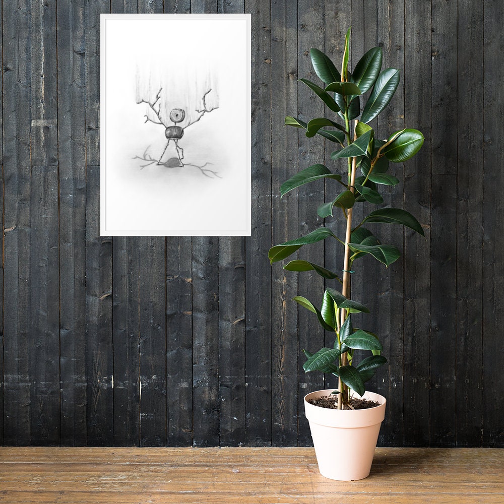 THE CHESTNUT MAN Hand Drawn by Award-winning Artist - Etsy