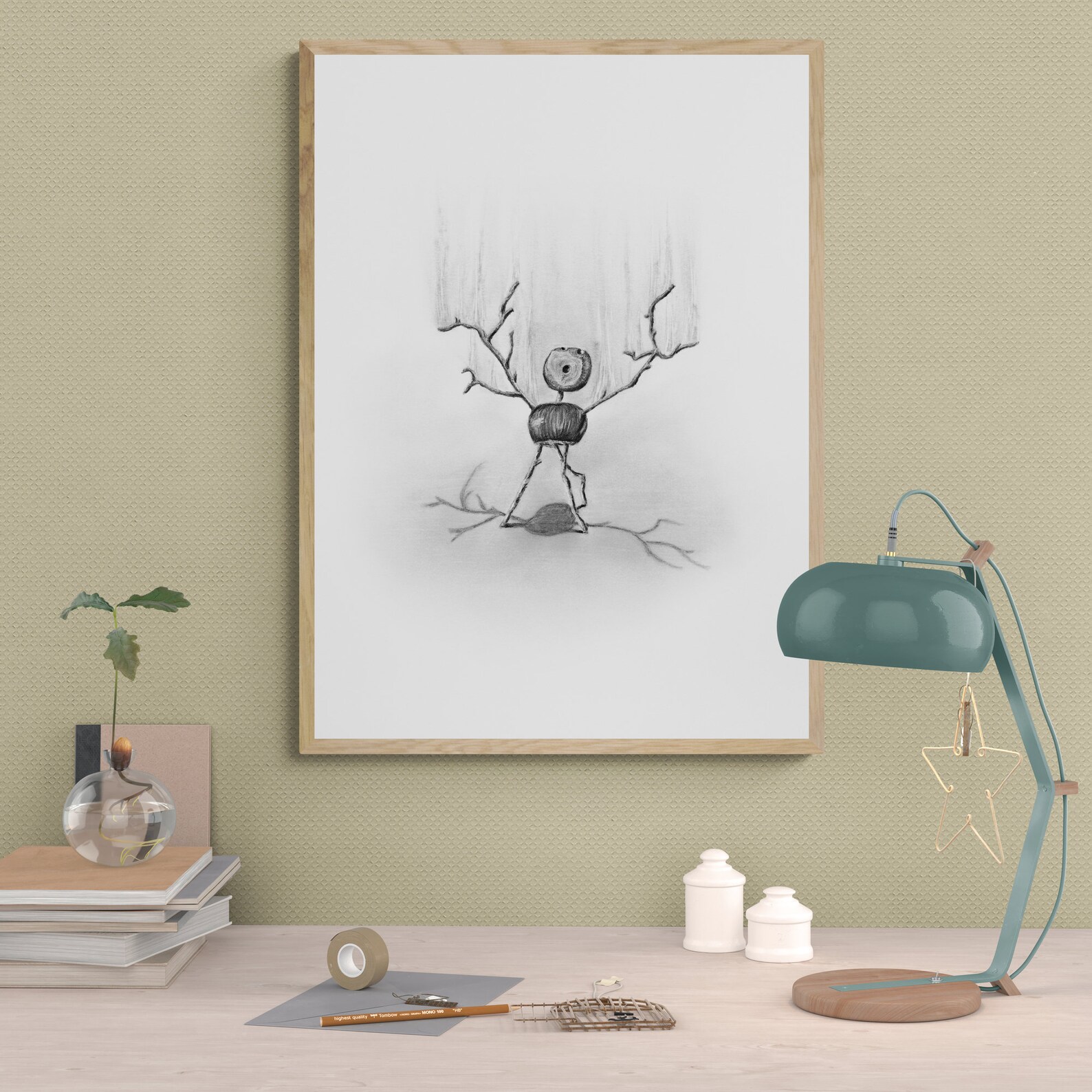 THE CHESTNUT MAN Hand Drawn by Award-winning Artist - Etsy