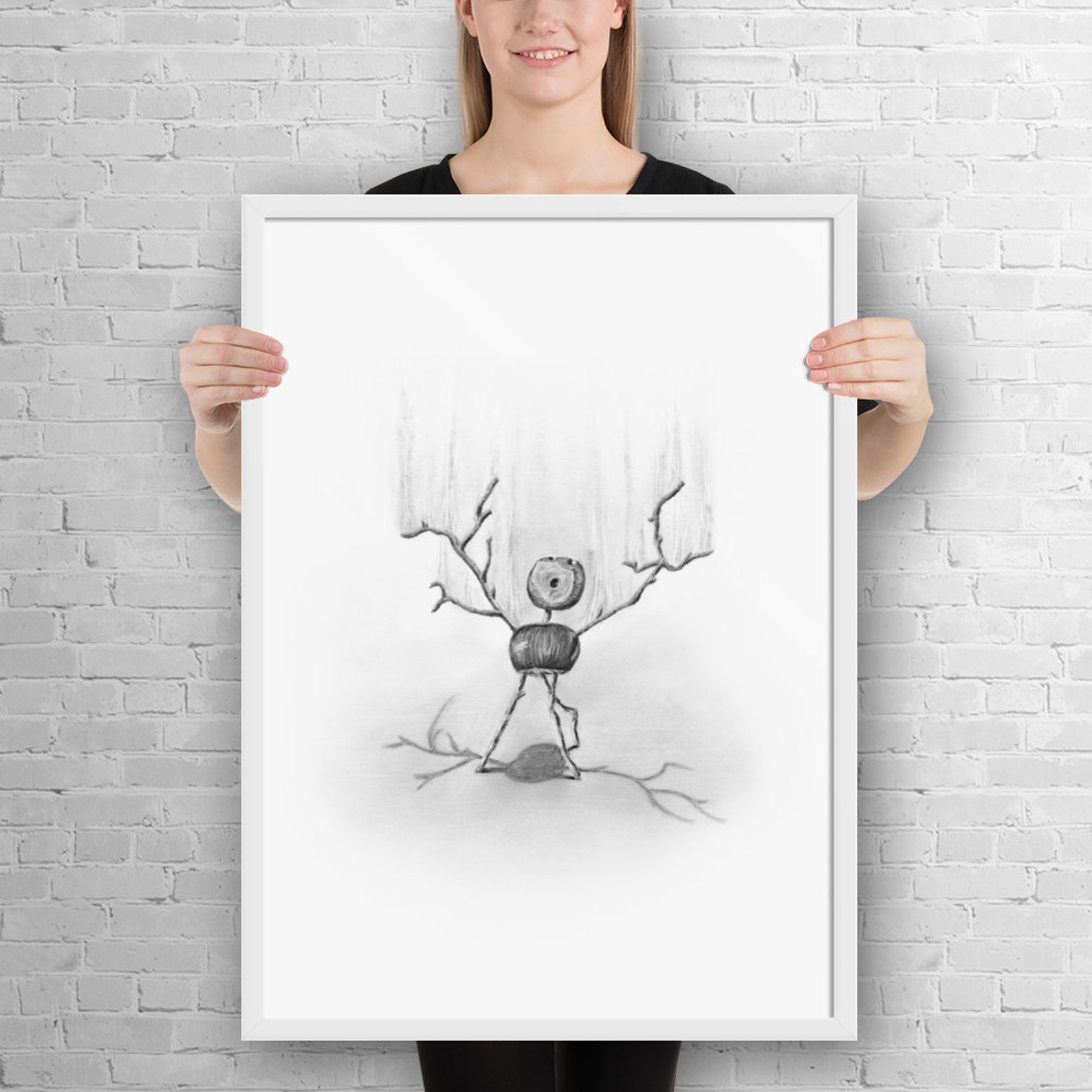 THE CHESTNUT MAN Hand Drawn by Award-winning Artist - Etsy