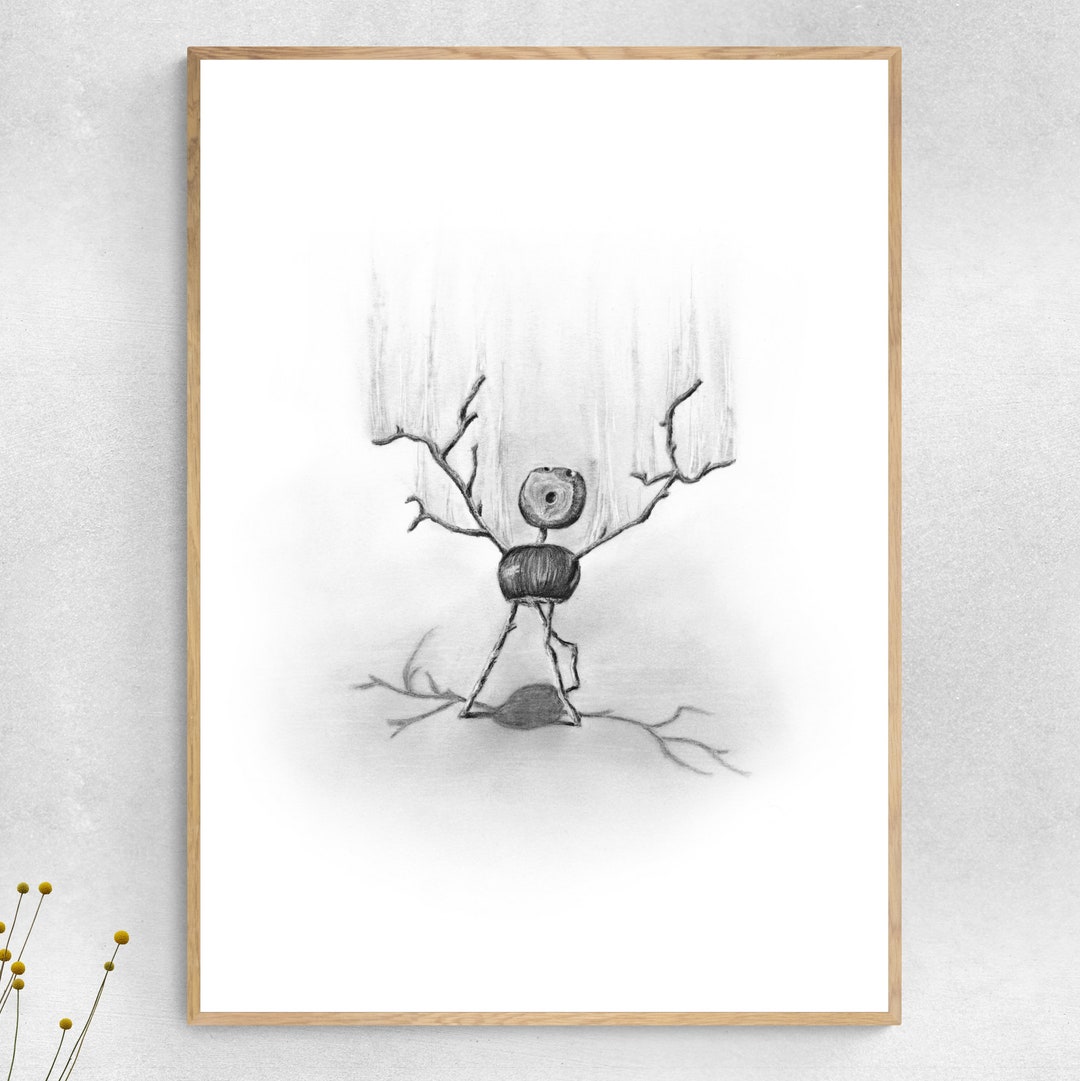 THE CHESTNUT MAN Hand Drawn by Award-winning Artist - Etsy