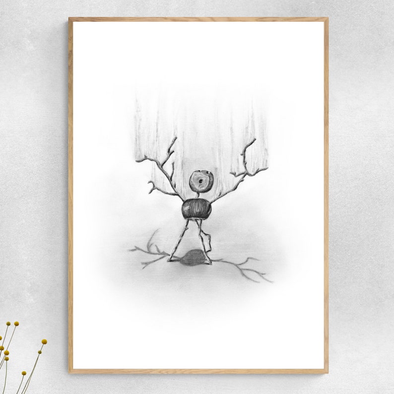 THE CHESTNUT MAN Hand Drawn by Award-winning Artist - Etsy