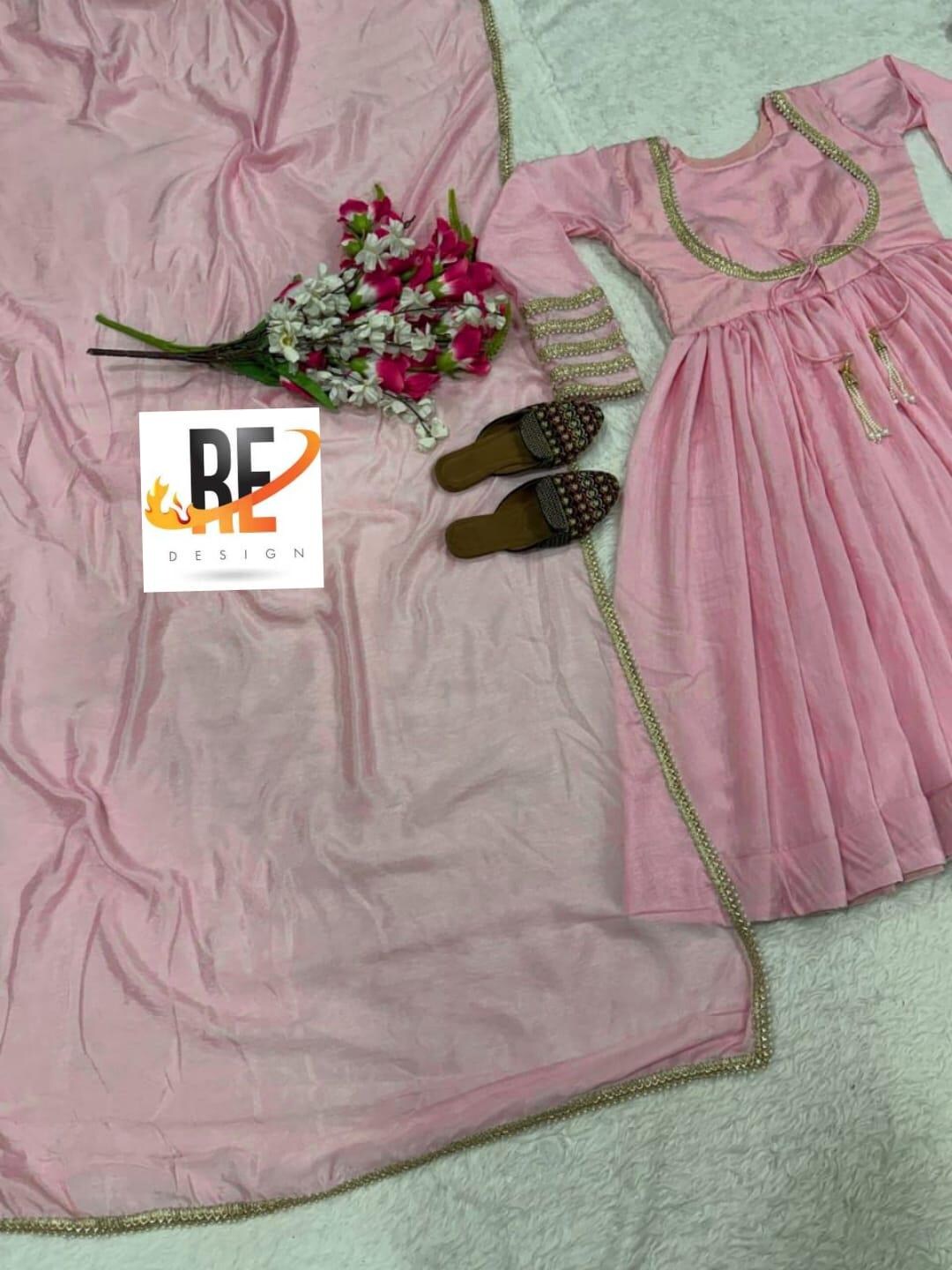 Presenting a Designer Anarkali Dress for Weddings, Eid, Partywear - Etsy