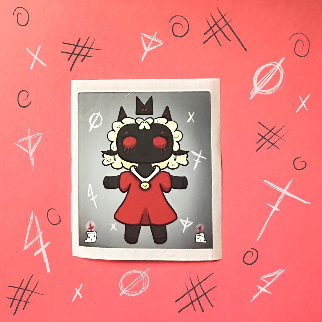 Fem Cult of the Lamb Fan Art Sticker - Etsy
