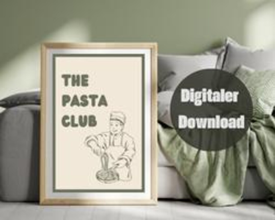 Digital Wall Poster | Food Poster for the Kitchen | Wall Decoration for ...