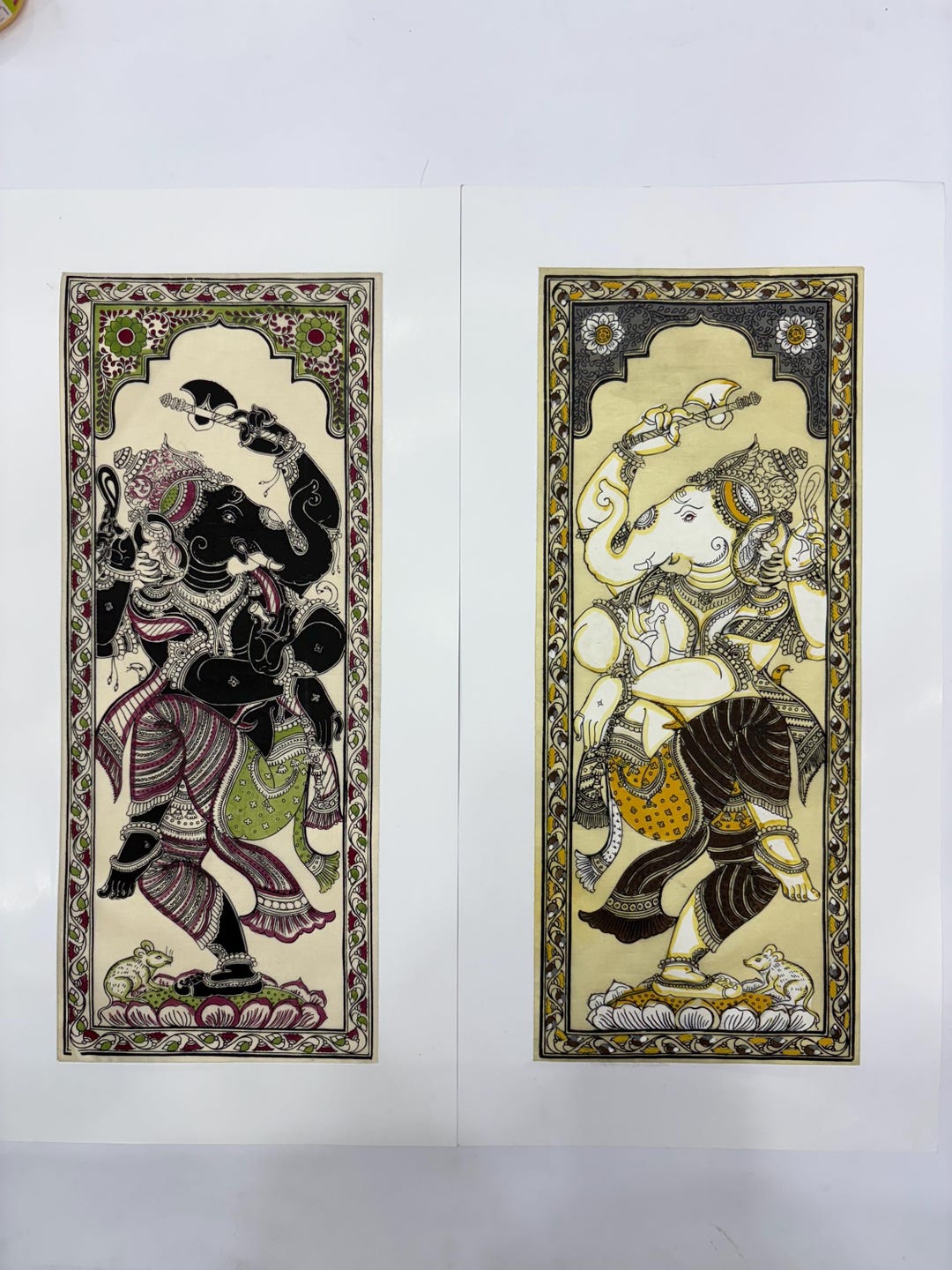 Ganesh Pattachitra Handpainting/ Odisha India Art Work Handmade Product ...