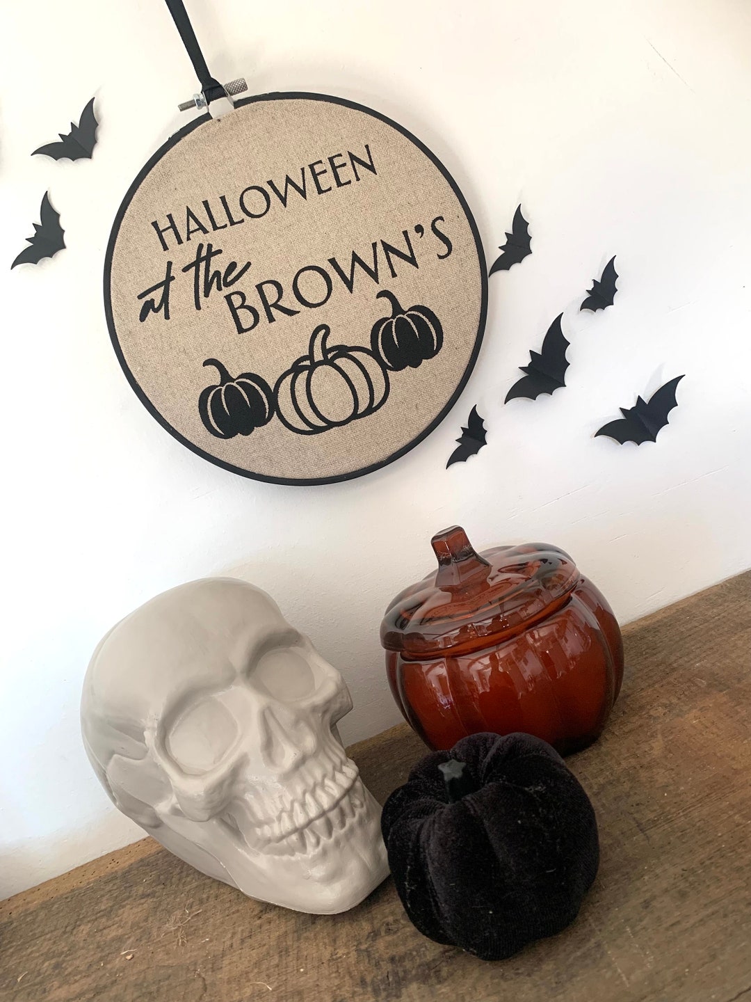 Personalised Halloween Sign/ Halloween Wall Sign/ - Etsy UK