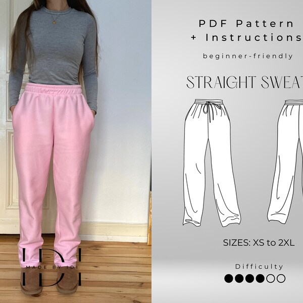 Casual Pants Pattern - Etsy