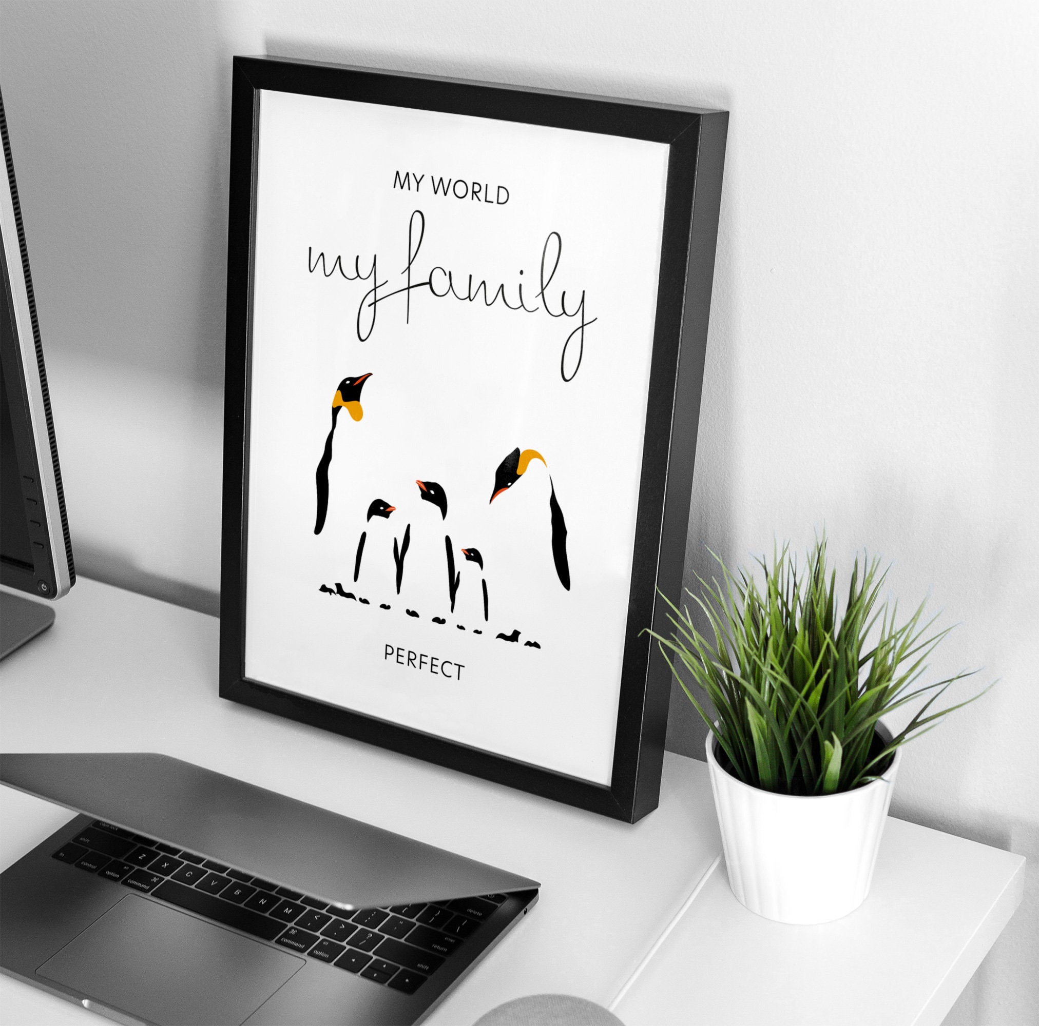 My World My Family Digital Download / Print at Home - Etsy