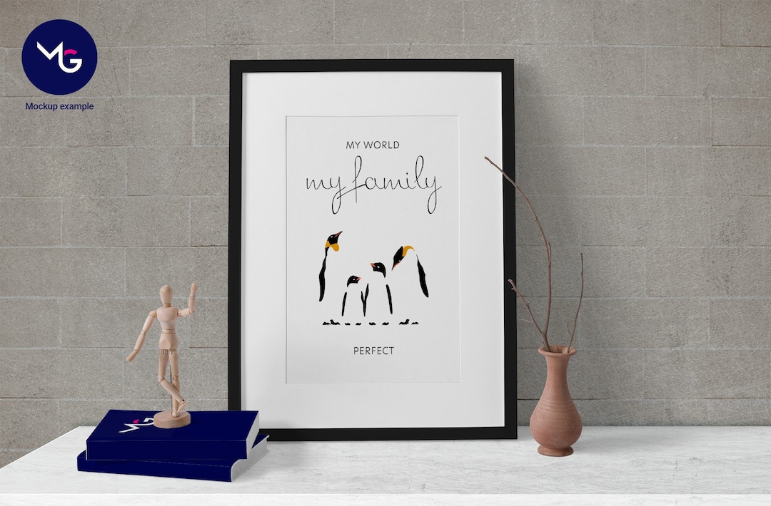 My World My Family - Digital Download / Print at Home - Etsy