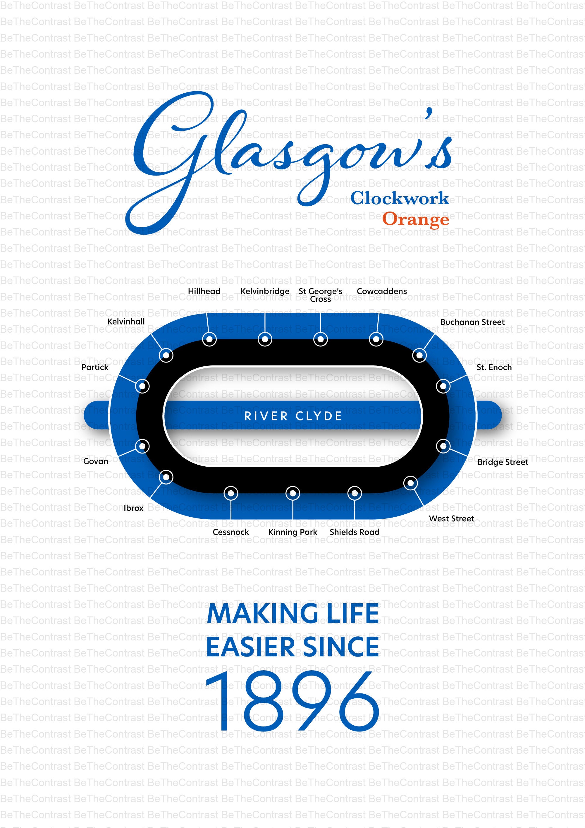 Glasgow's Clockwork Orange - Digital Download / Print at Home - Etsy