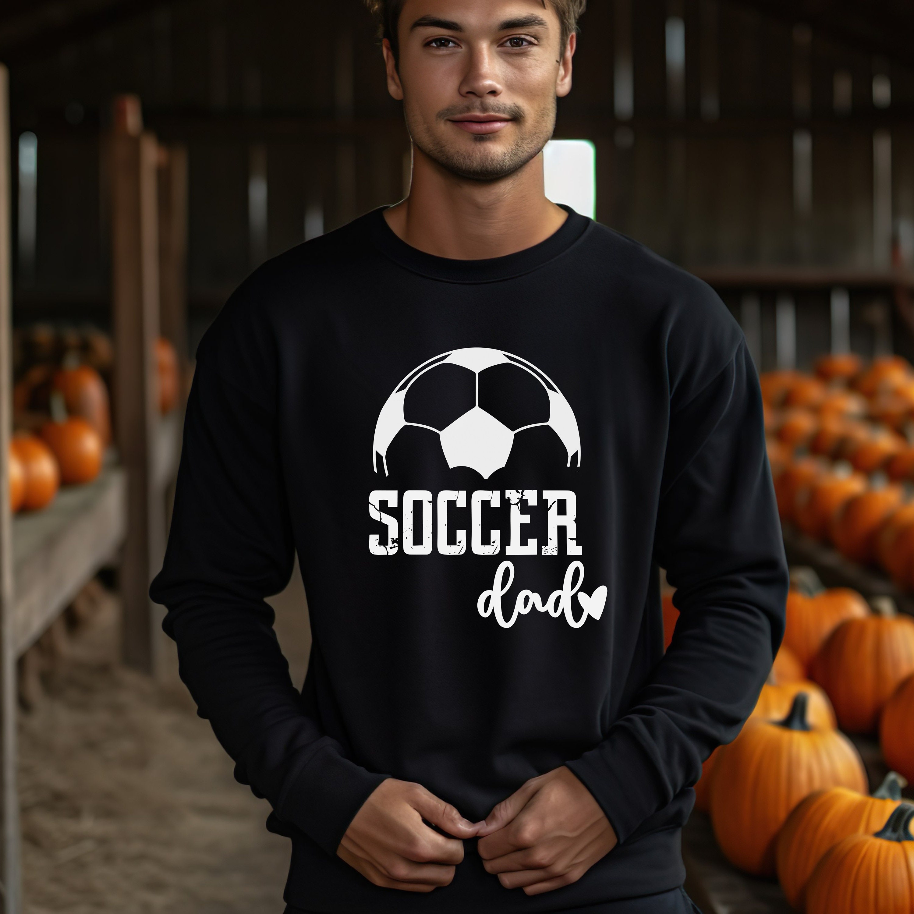 Soccer Dad Sweatshirt With Name Soccer Dad Hoodie Personalized Soccer ...