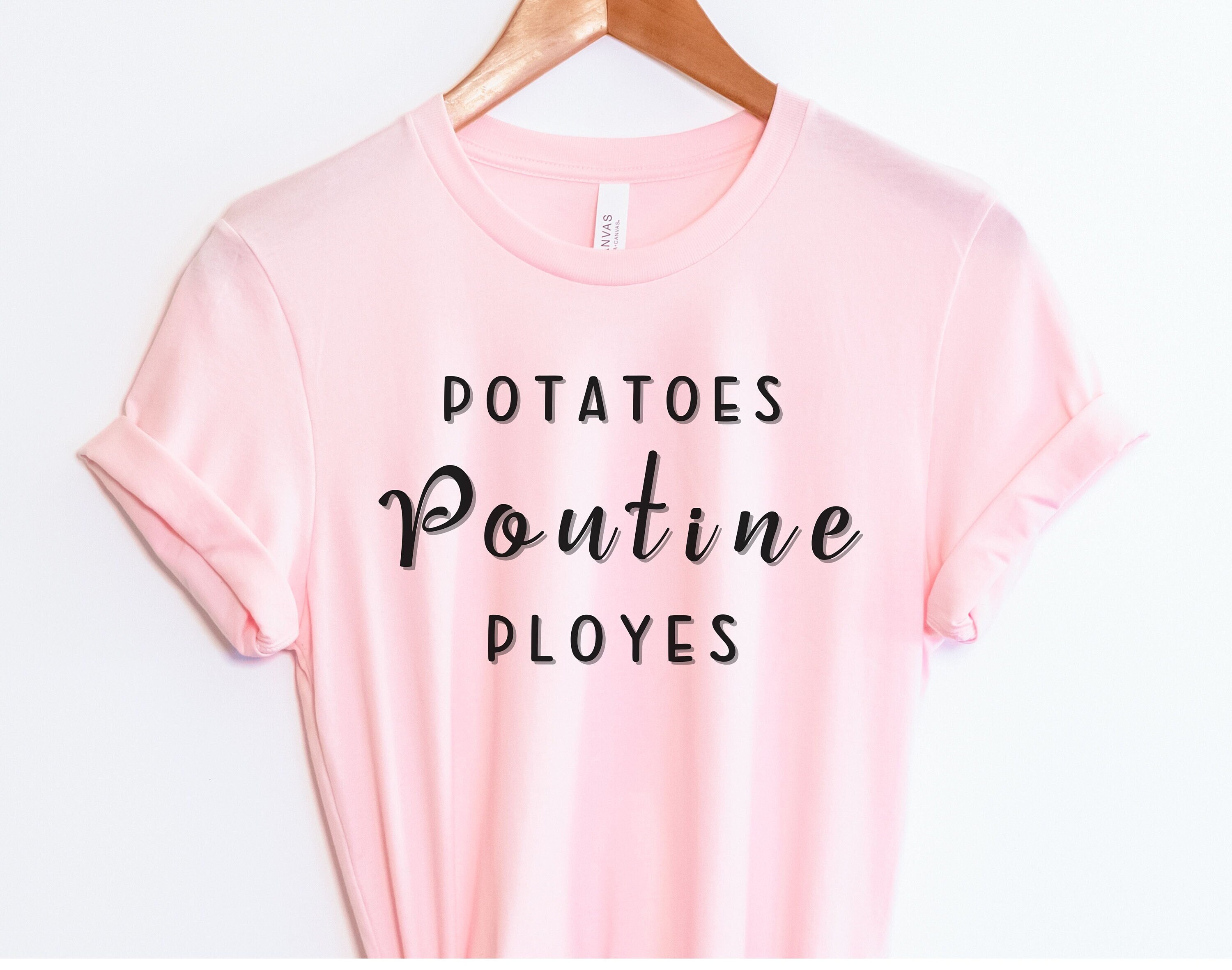 Poutine Shirt, French Food Shirt, French Canadian Shirt, Acadian Shirt ...