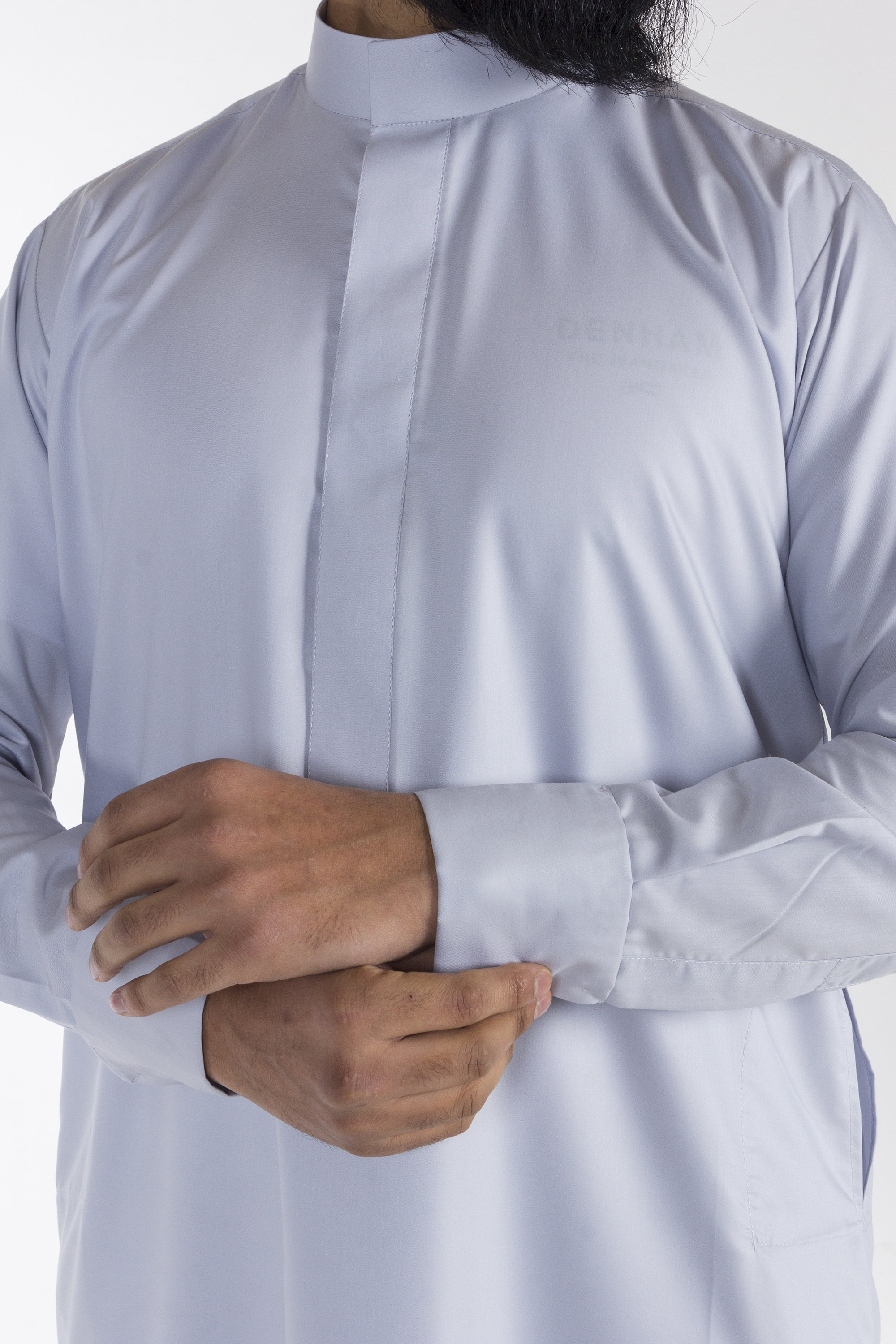 Heather Blue Collar Thobe Mens Thobes & Jubbas - Etsy UK