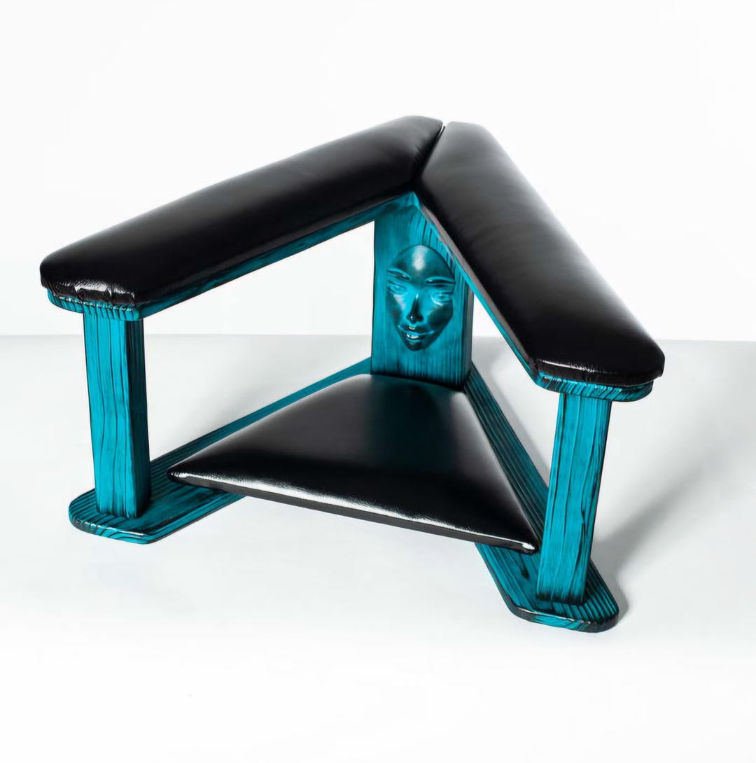 Artistic Wooden Chair Queening Chair Smother Box Adult Toys Queening ...
