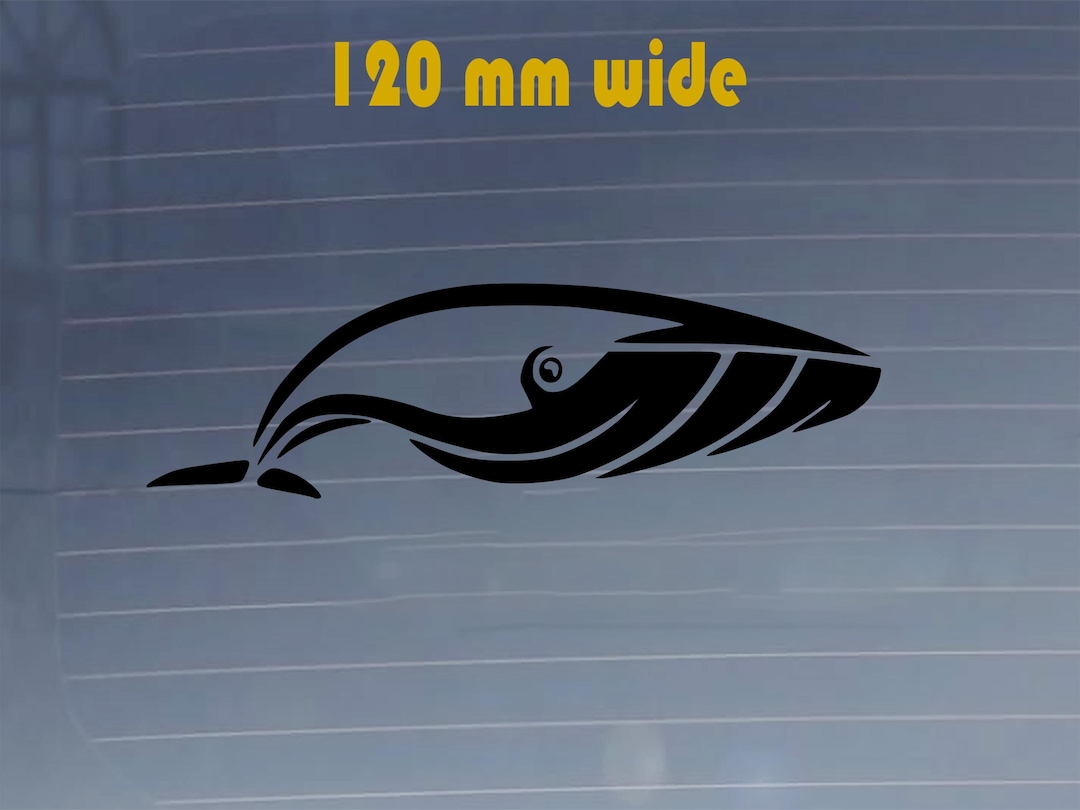 Beluga Whale Sticker. Car Vinyl Decal. Durable, Scratchproof, Water ...