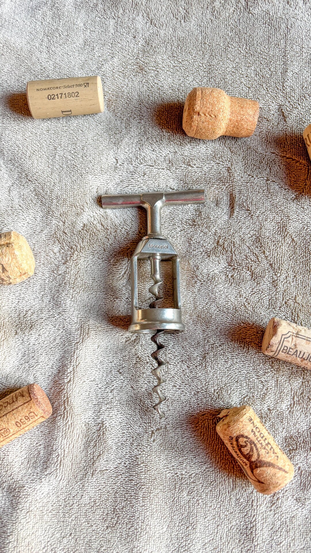Vintage German Monopol Corkscrew From Early XX in Stainless Steel Wine ...