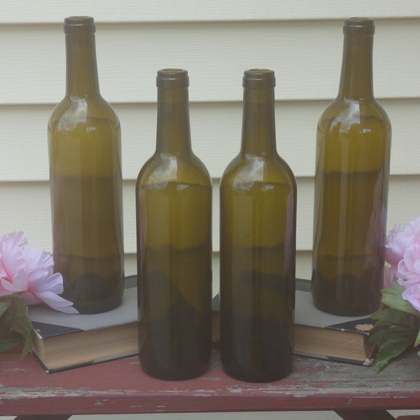 Empty Wine Bottles Crafts - Etsy