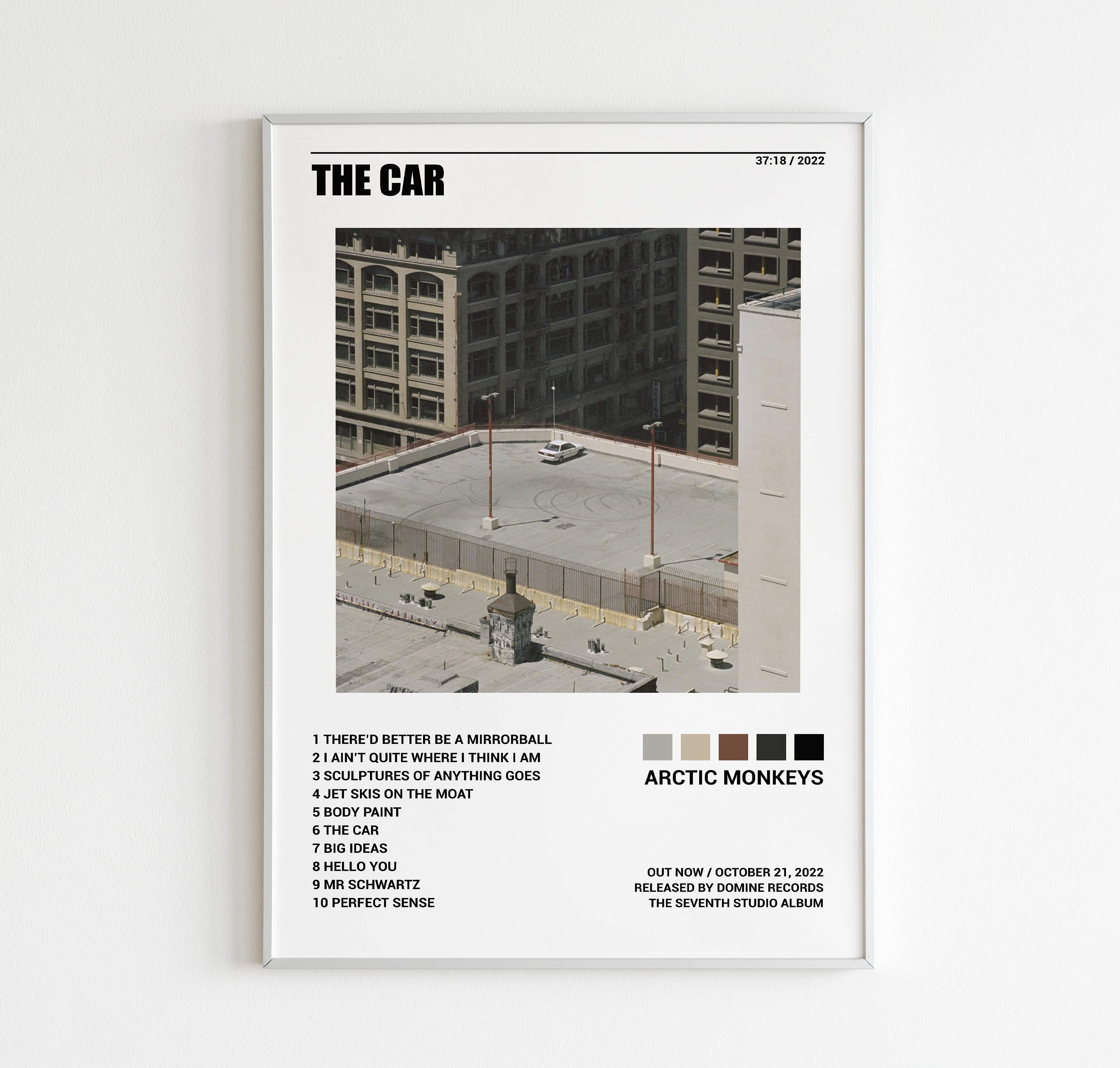 Arctic Monkeys Posters , The Car Poster , Album Cover Poster Designed ...