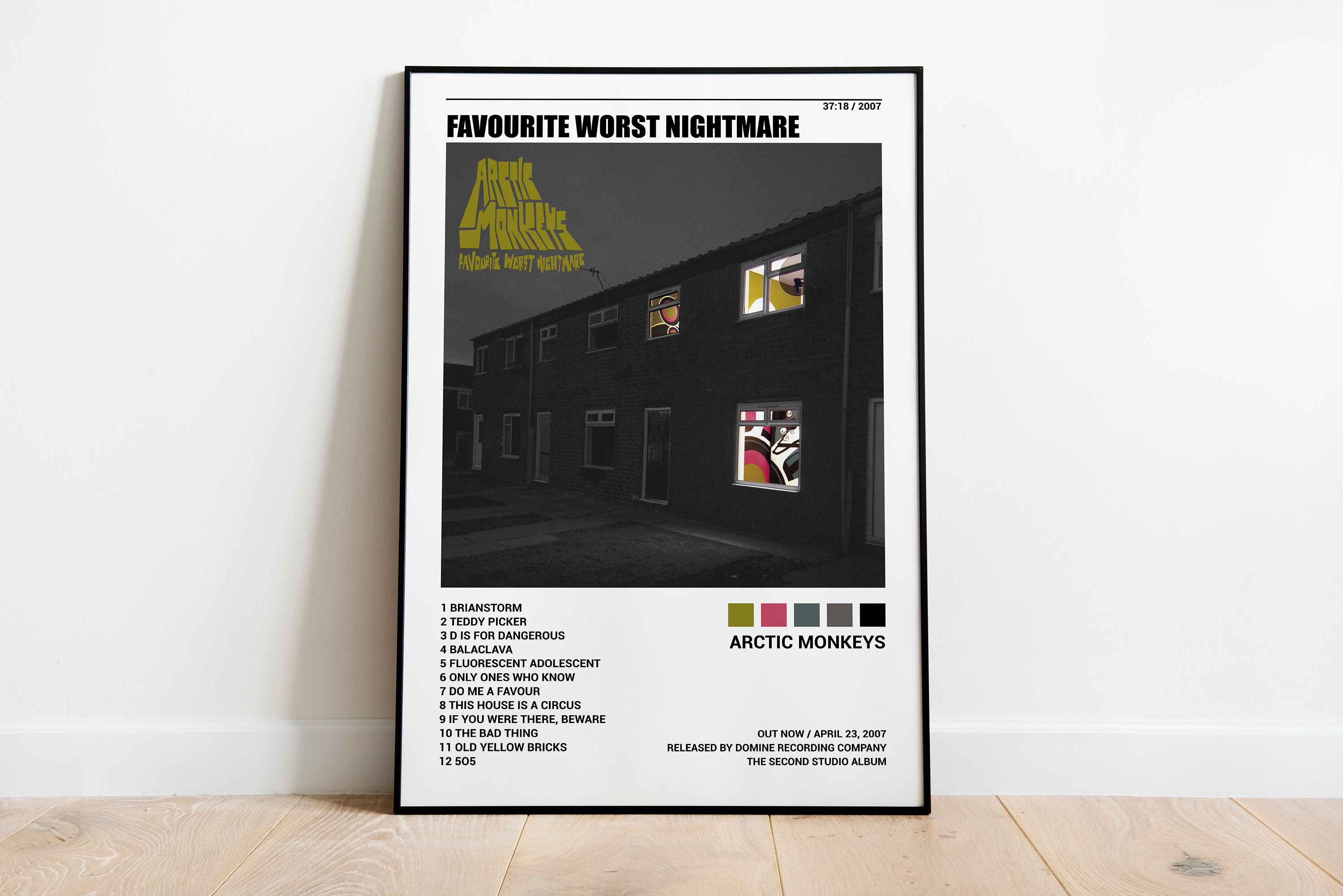 Arctic Monkeys Favourite Worst Nightmare Artwork