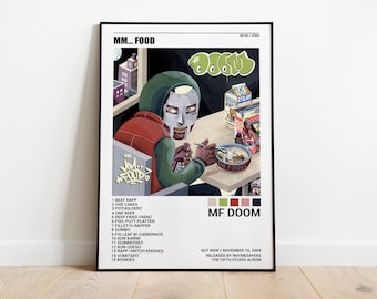 Mf Doom Art Poster - Etsy