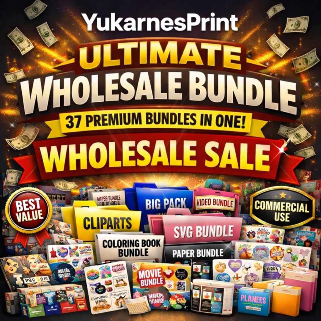 Ultimate Wholesale Mega Bundle – 37 Premium Digital Bundles (resell ...