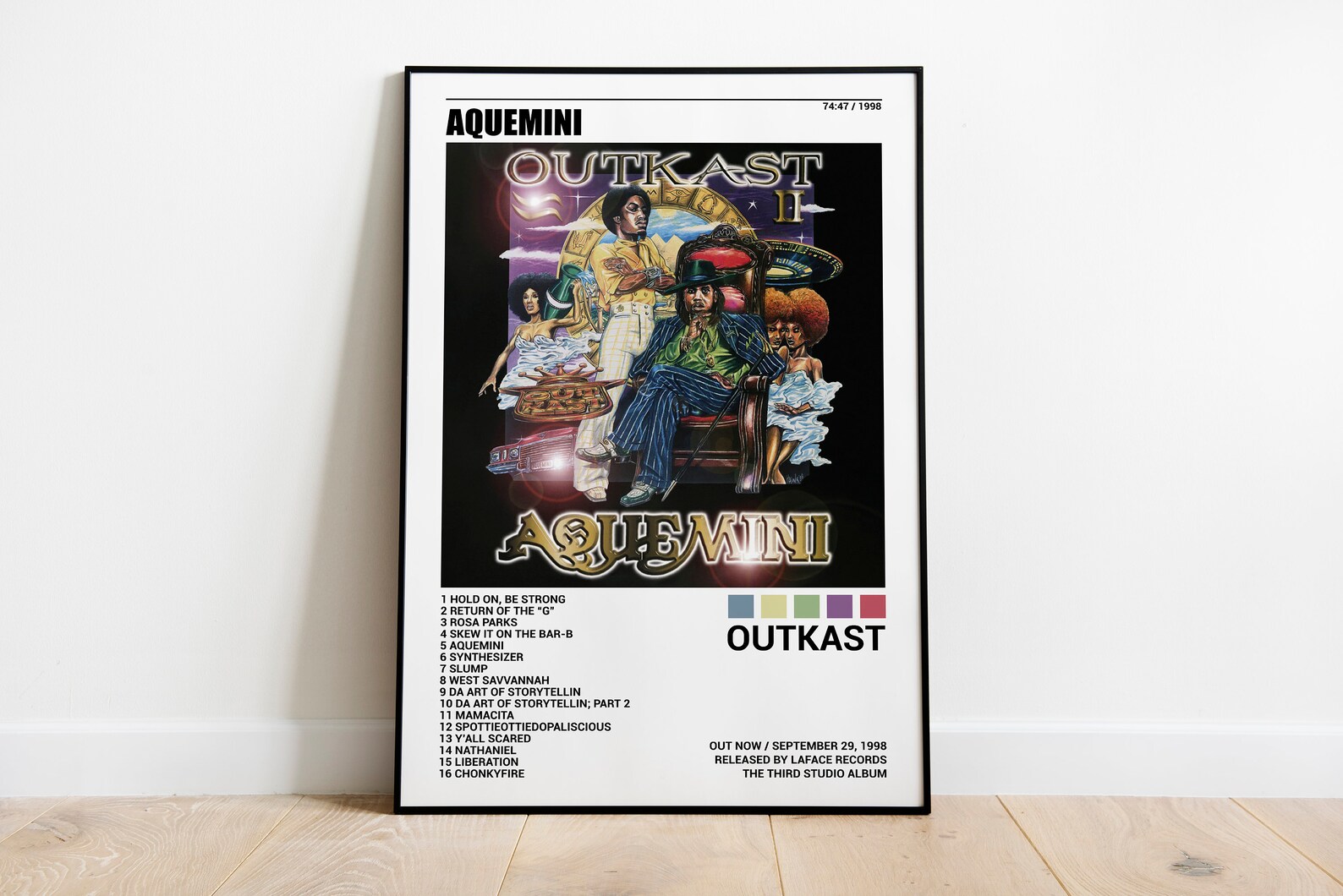 Outkast Posters Aquemini Poster Album Cover Poster - Etsy