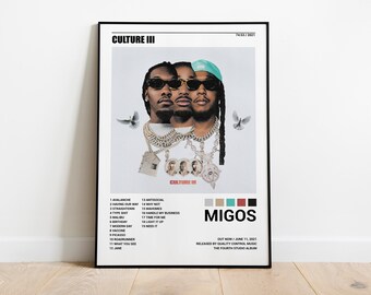 Takeoff Poster Migos - Etsy
