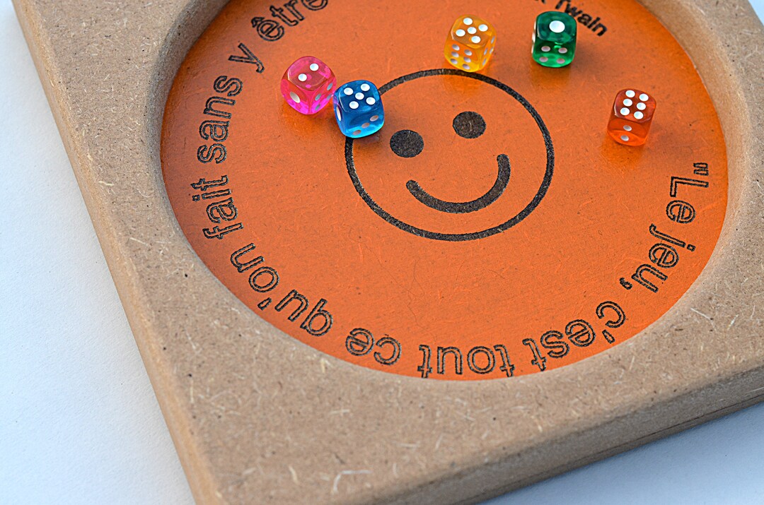 Customizable Dice Track, Yam's, Yahtzee, Gift for Him - Etsy