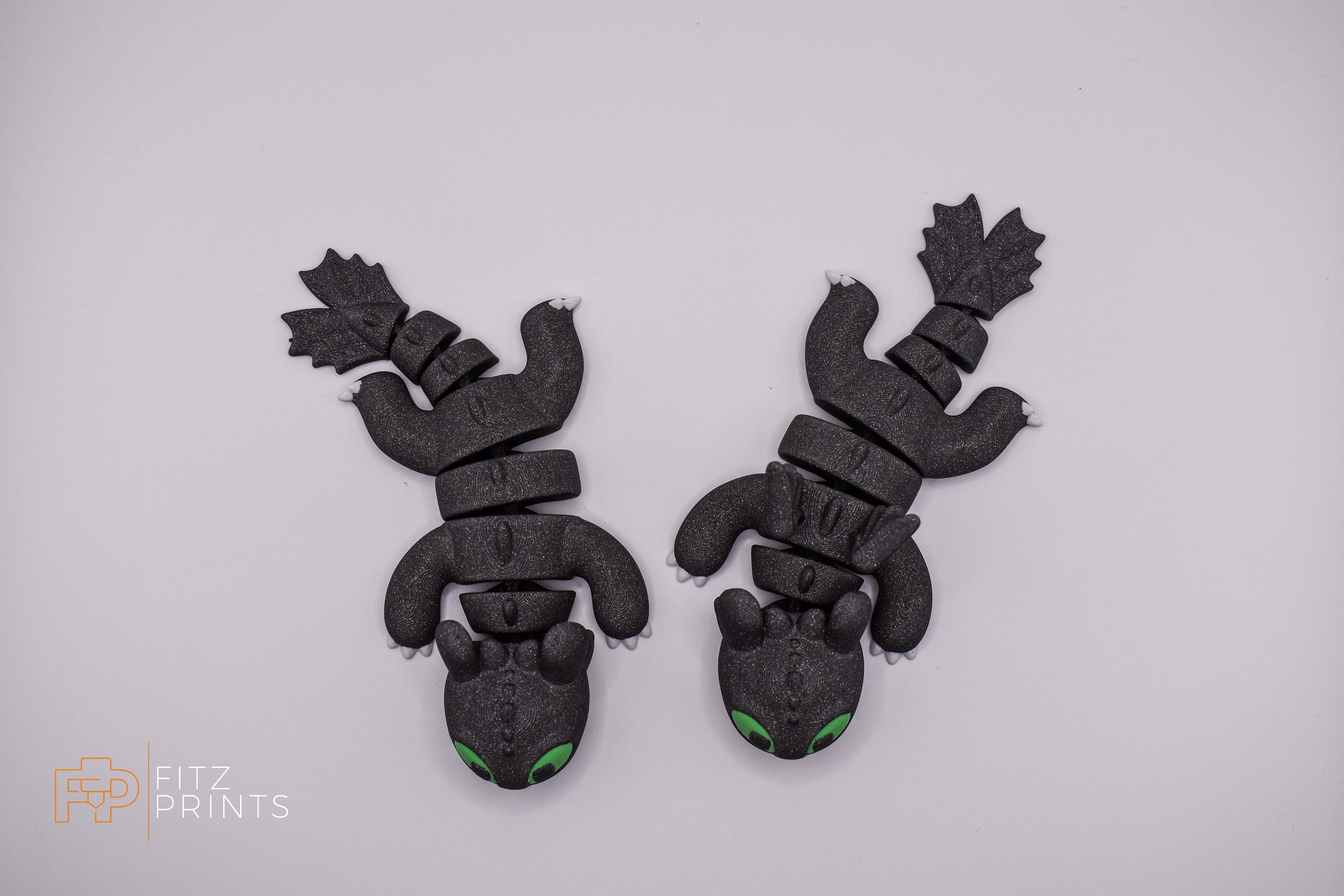 Toothless HTTYD 3d Printed Flexible Figure - Etsy UK