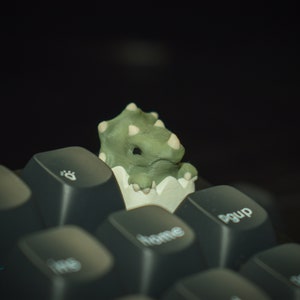 Dinosaur Artisan Keycaps - Etsy
