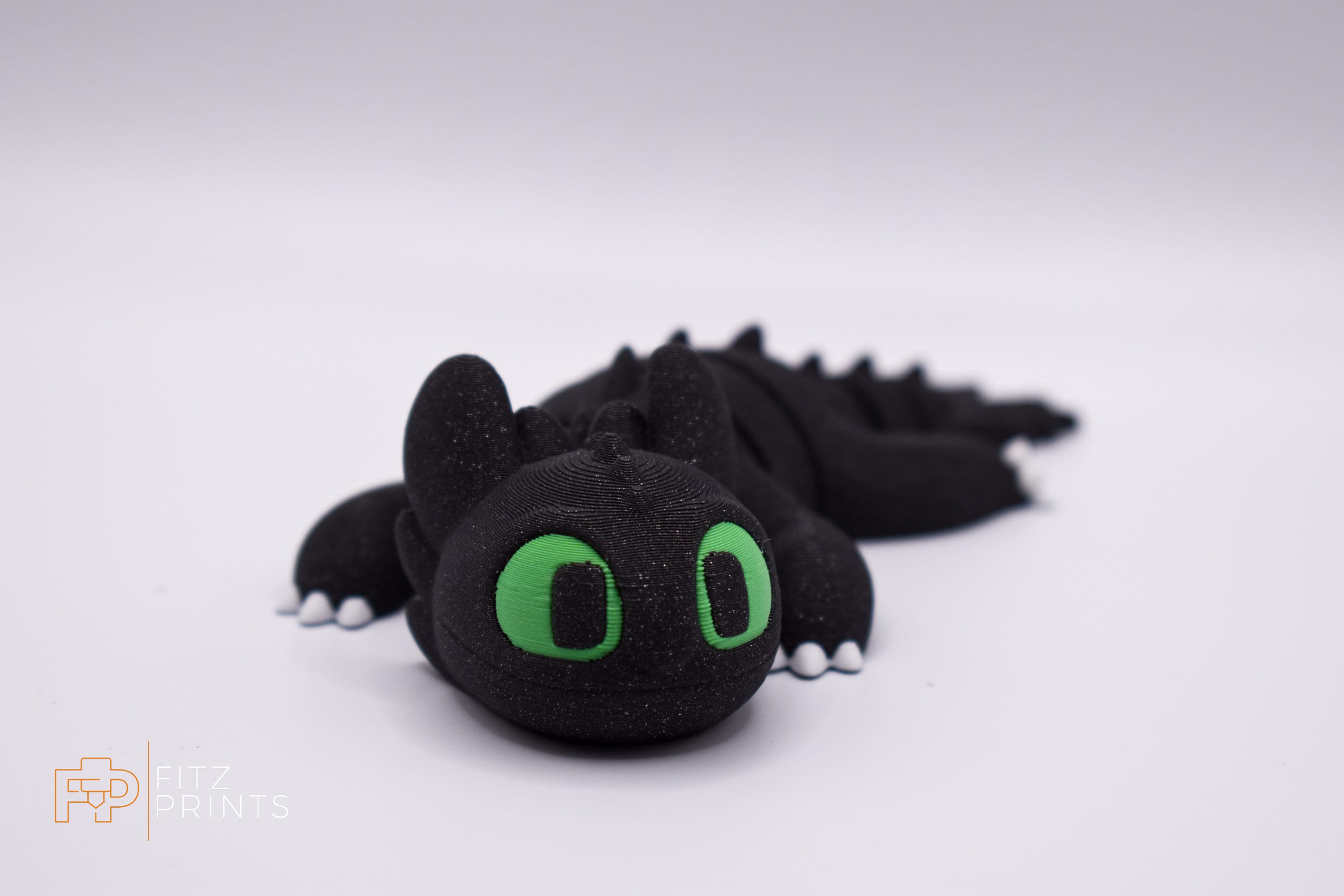 Toothless HTTYD 3d Printed Flexible Figure - Etsy UK