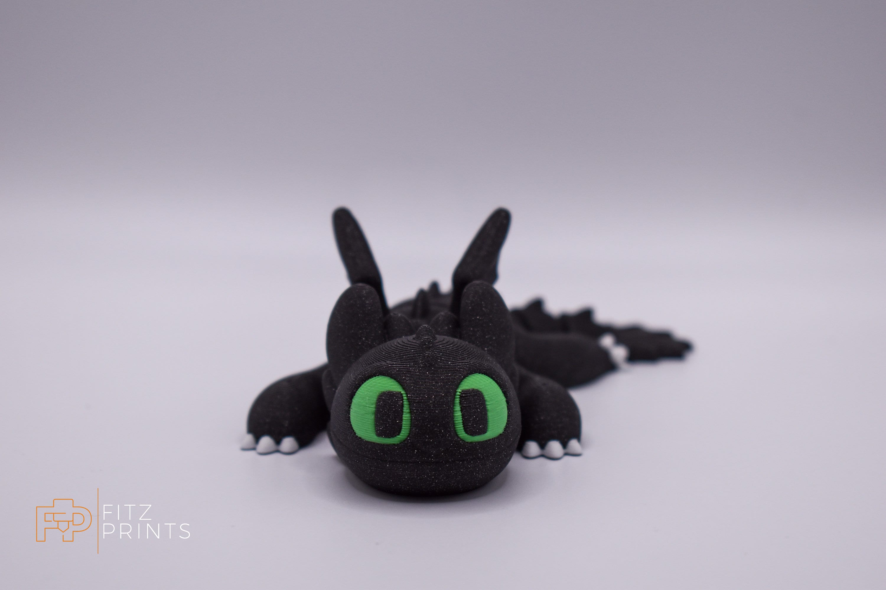 Toothless HTTYD 3d Printed Flexible Figure - Etsy UK