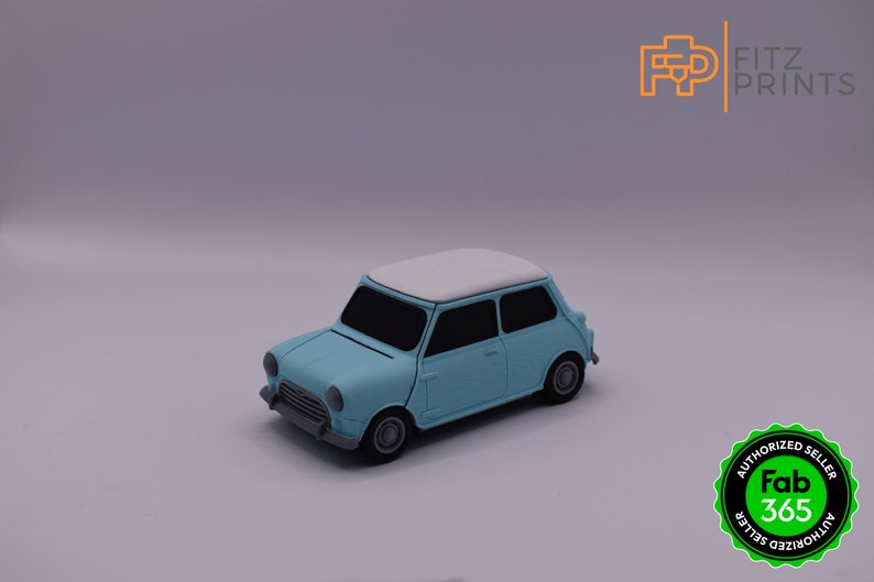 Classic Mini Customised Car 3d Printed Vintage Car - Etsy