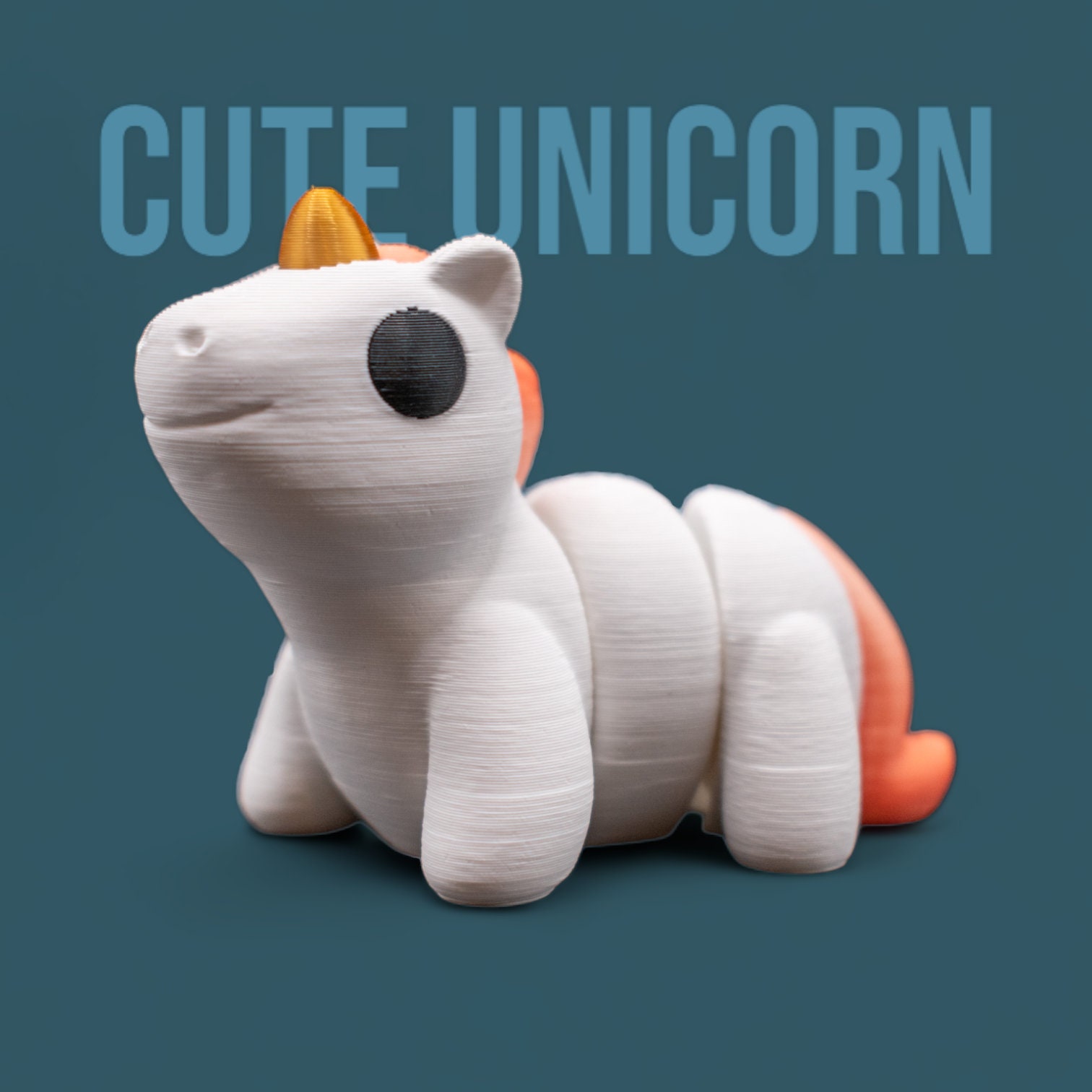 Unicorn 3d Printed Articulated Unicorn Cute Little Animal - Etsy Unicorn 3d Printed Articulated Unicorn Cute Little Animal - Etsy