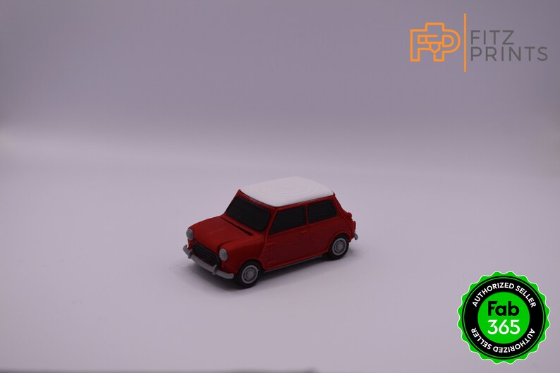 Classic Mini Customised Car 3d Printed Vintage Car - Etsy