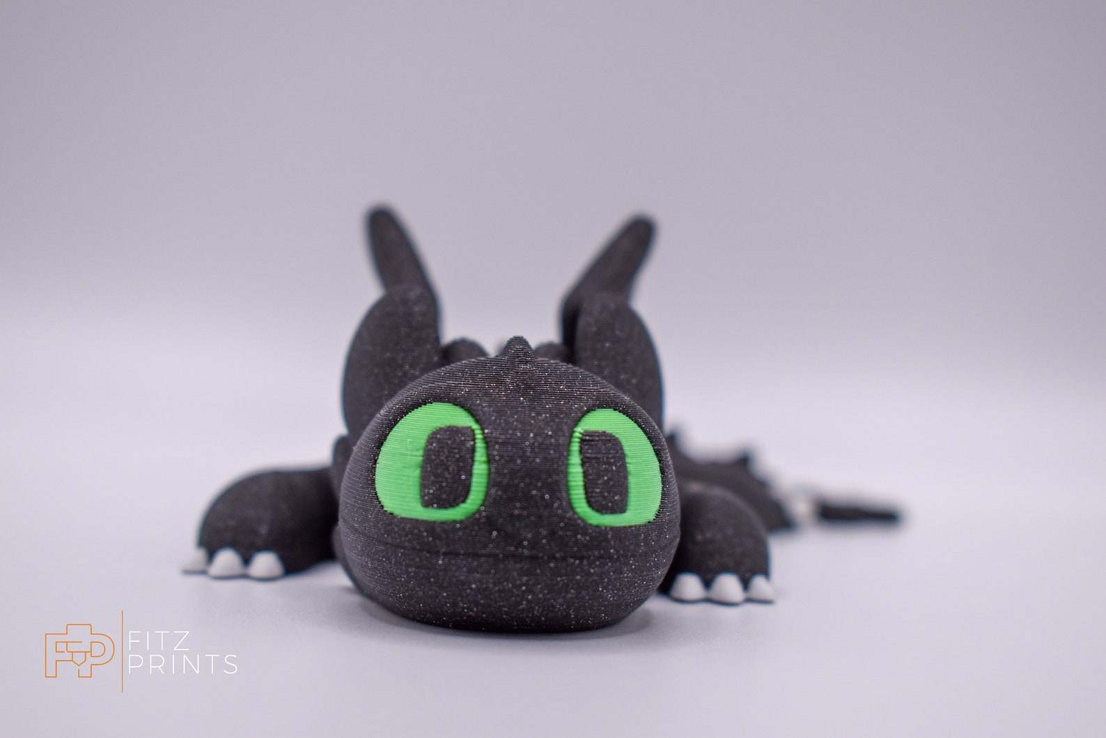 Toothless HTTYD 3d Printed Flexible Figure - Etsy Australia