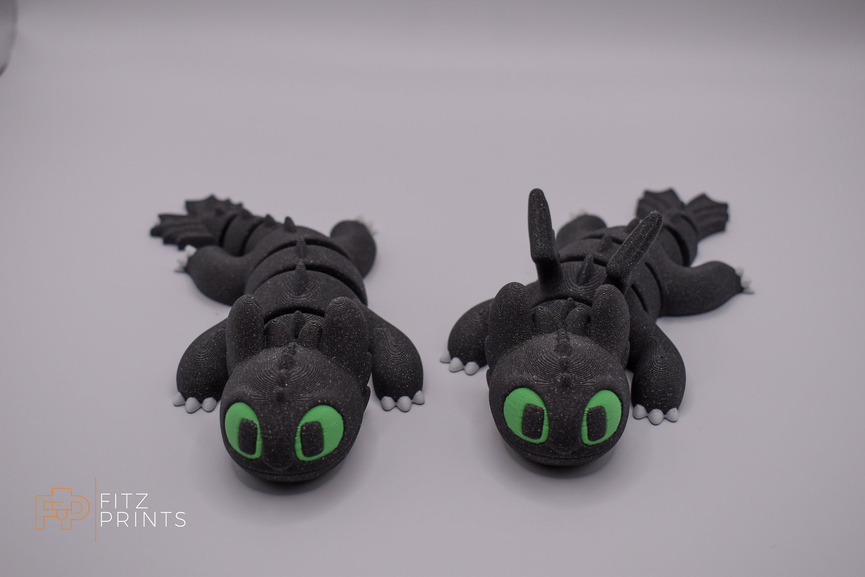 Toothless HTTYD 3d Printed Flexible Figure - Etsy UK