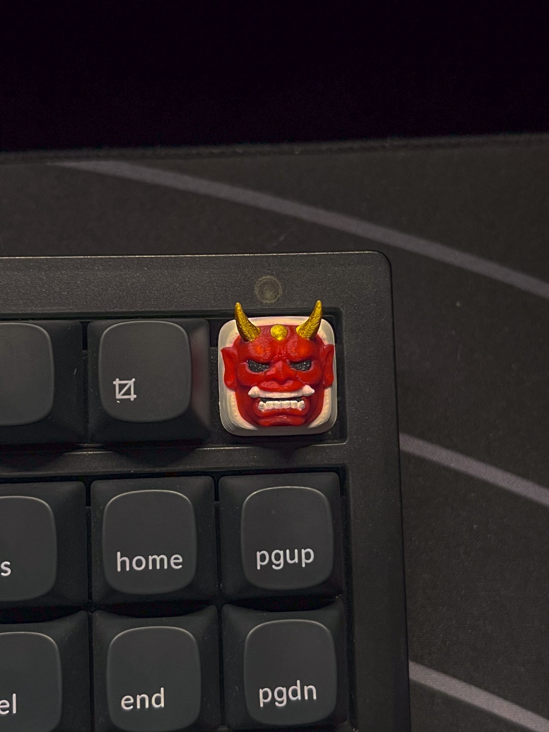 Oni Mask Artisan Keycaps - Etsy UK