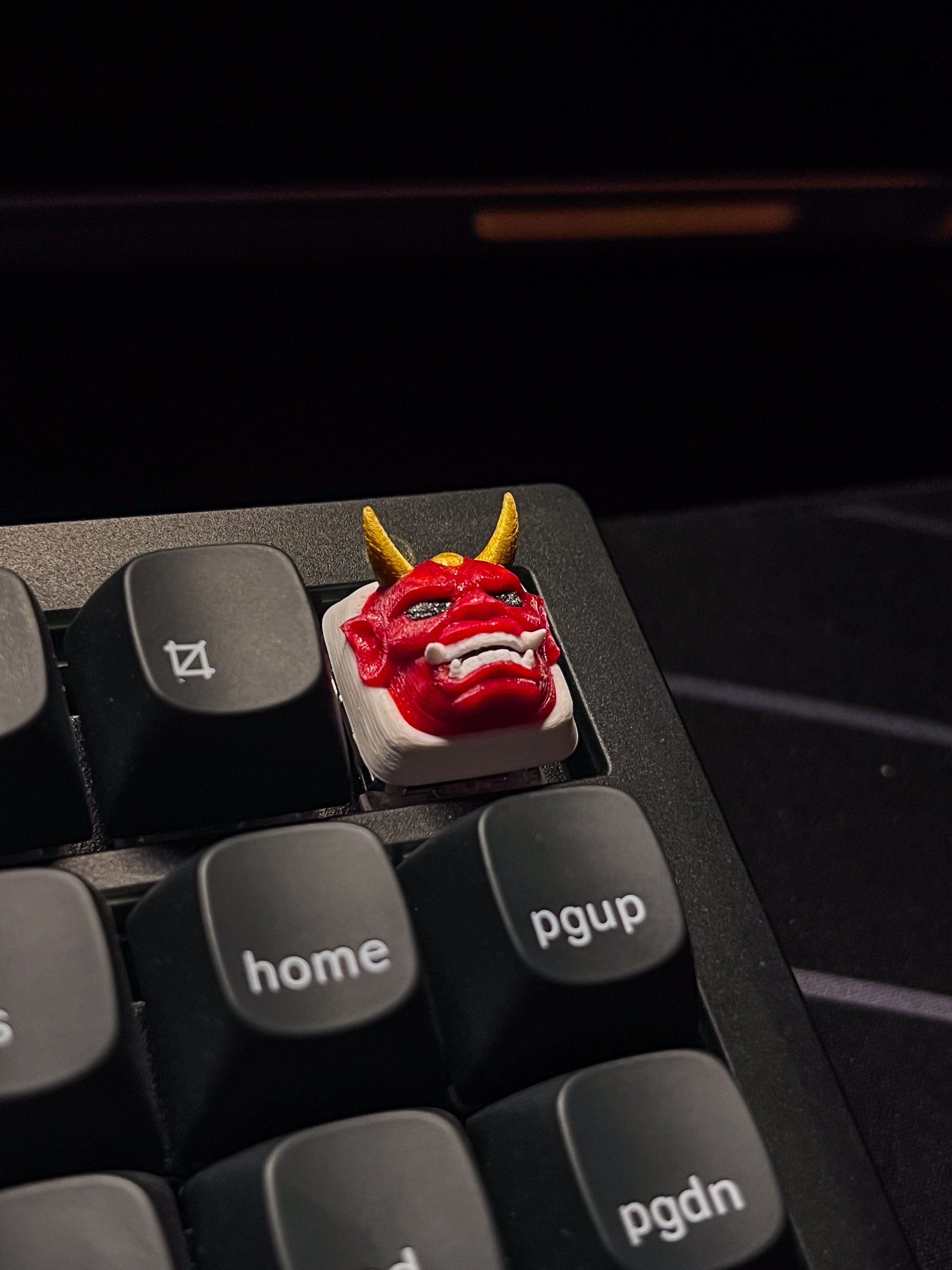 Oni Mask Artisan Keycaps - Etsy UK