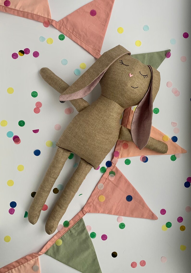 Bunny Doll Sewing Pattern and Guide Digital Download DIY - Etsy