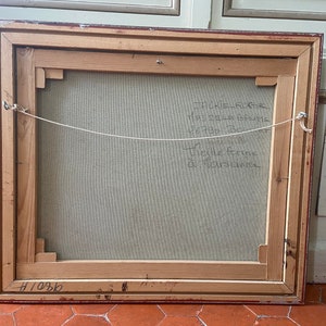 Vintage Jackie Roche Oil on Canvas Landscape Painting 20th Century - Etsy