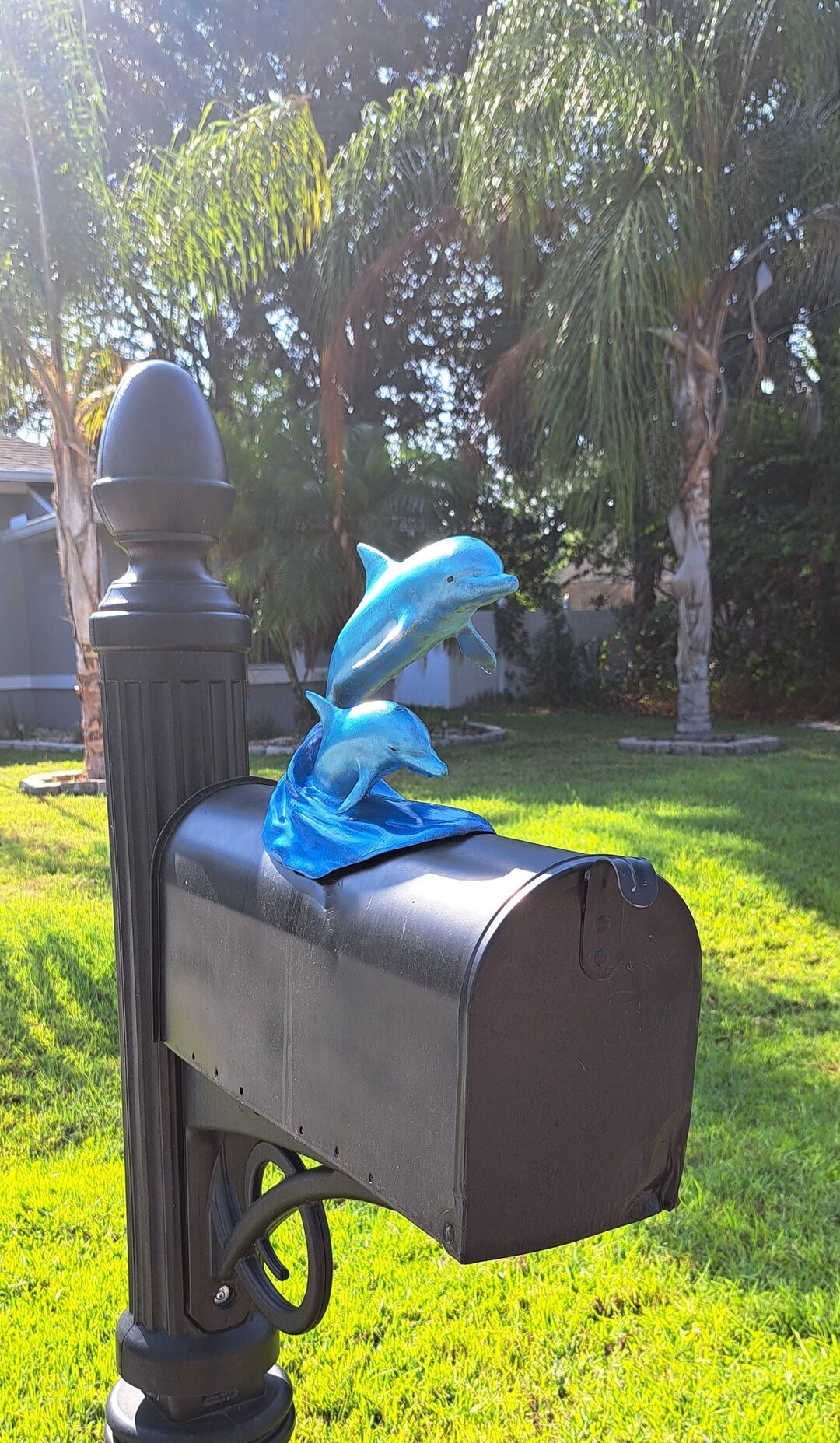 Dancing Dolphins Mailbox Topper - Etsy