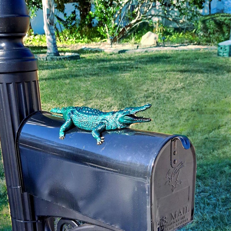 Alligator Mailbox - Etsy