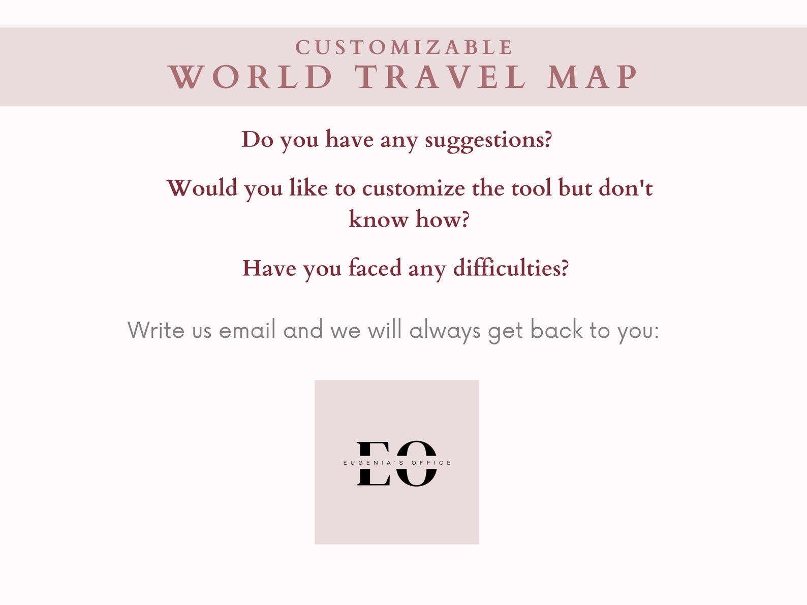 World Travel Map Digital, Digital Travel Journal, Detailed World Map ...